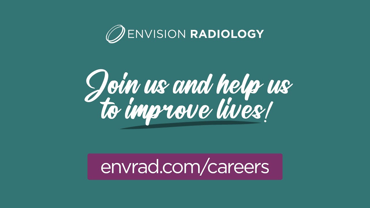 Join Envision Radiology as a Technologist