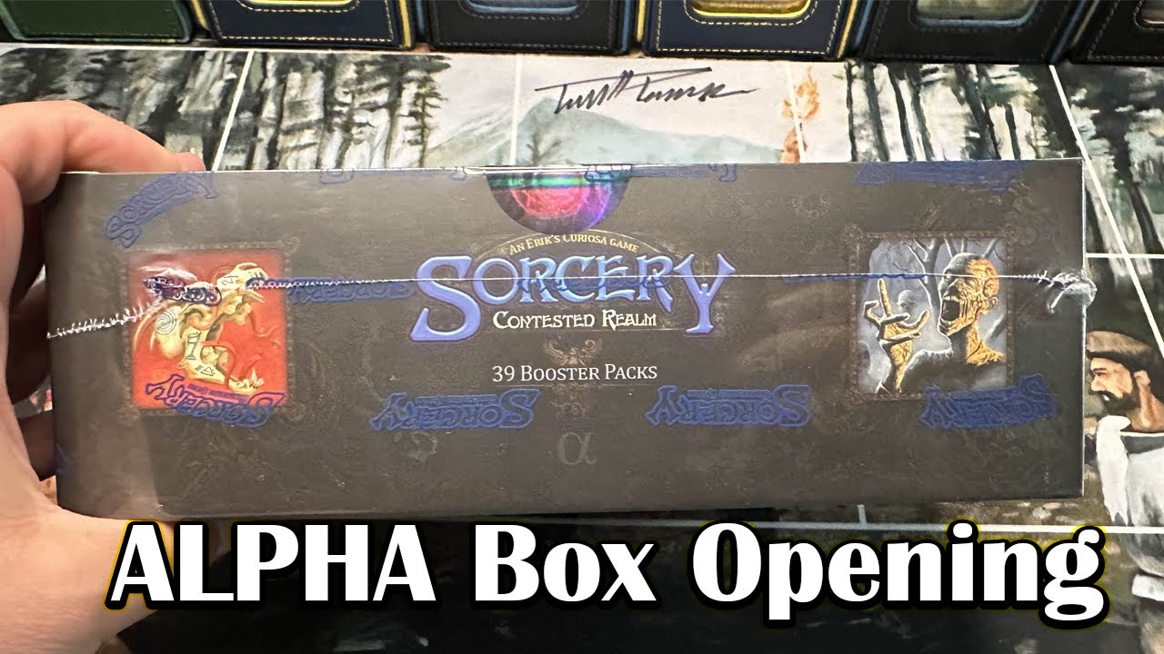 Sorcery Contested Realm ALPHA Box Opening - Patron box 2