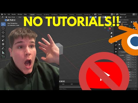 Trying Blender For the First Time With No Tutorials