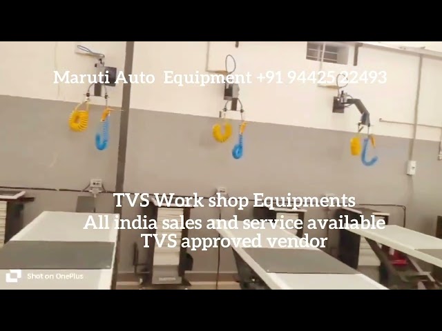 TVS Two Wheeler Workshop Equipment Manufacturer from Coimbatore