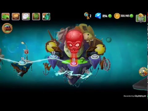 Plants vs Zombies 2 Zomboss Modern Day - Day 33