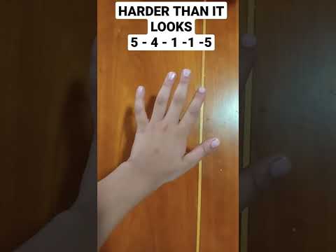 hand fingers numbers challenge completed!
