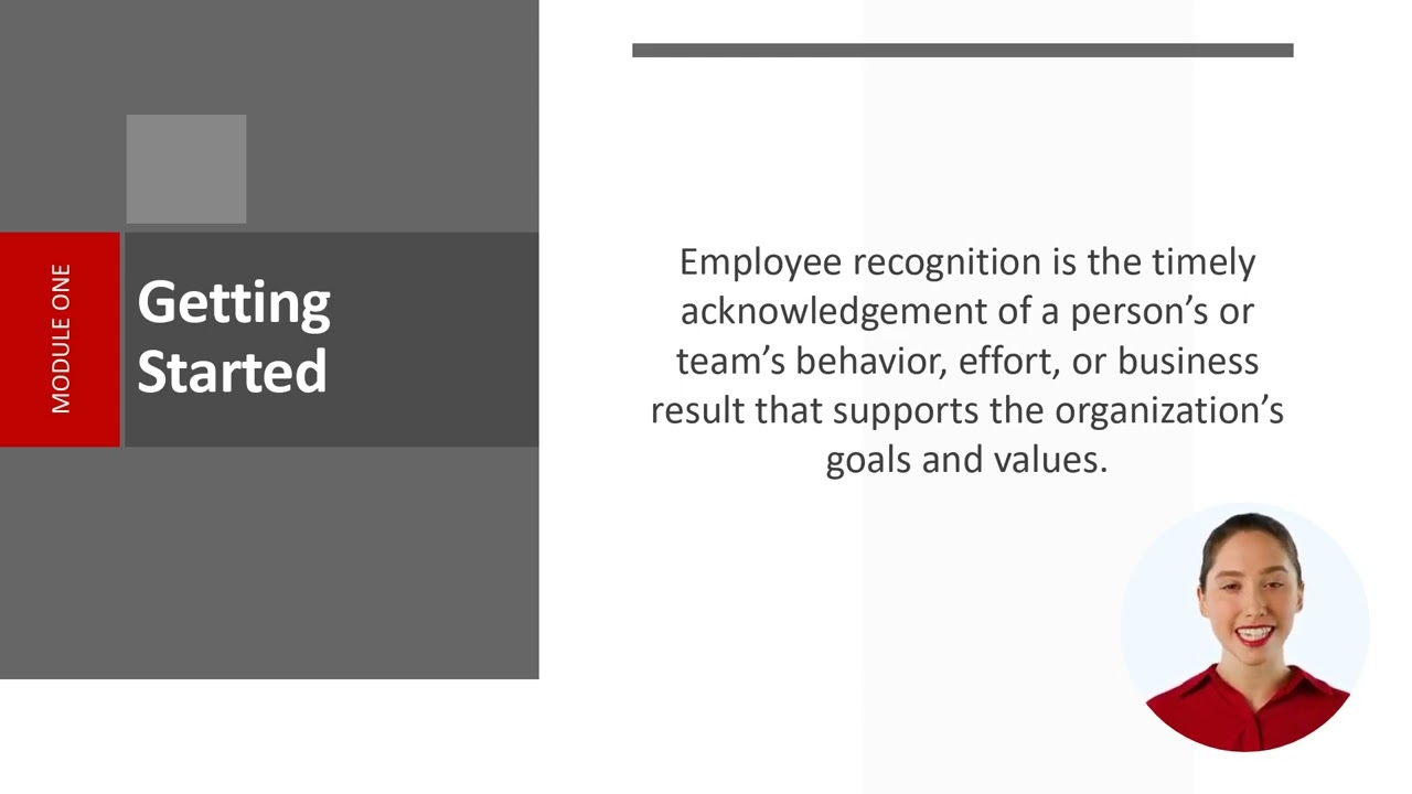 1  Recognizing Employee Excellence
