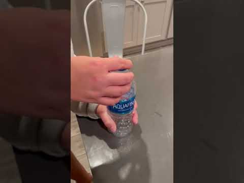 How to twist off a water bottle cap with instructions