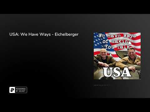 USA: We Have Ways - Eichelberger