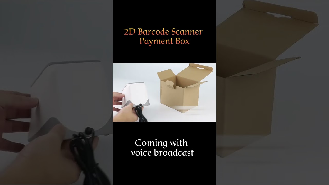 Omnidirectional Hands-Free Automatic 2D Barcode Reader USB Platform Automatic Barcode Scanner