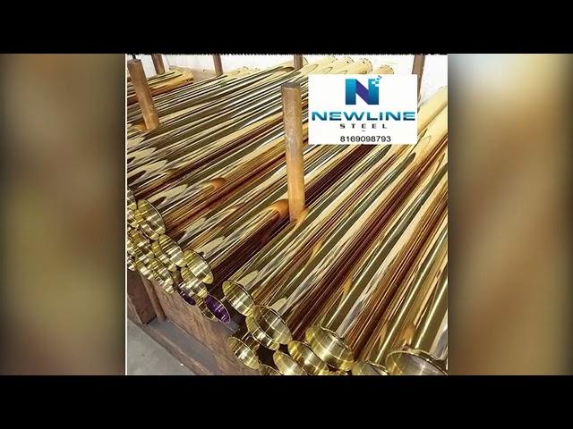 Stainless Steel Gold Pipe - S S Gold Pipe Manufacturer from Mumbai