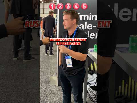 How much does a BUSINESS DEVELOPMENT REPRESENTATIVE make? #shorts #ytshorts #techjobsin2minutes