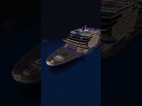 Minecraft Cruise Ships Showcase! (Part 2) #shorts #minecraft #cruise #ship #relatable