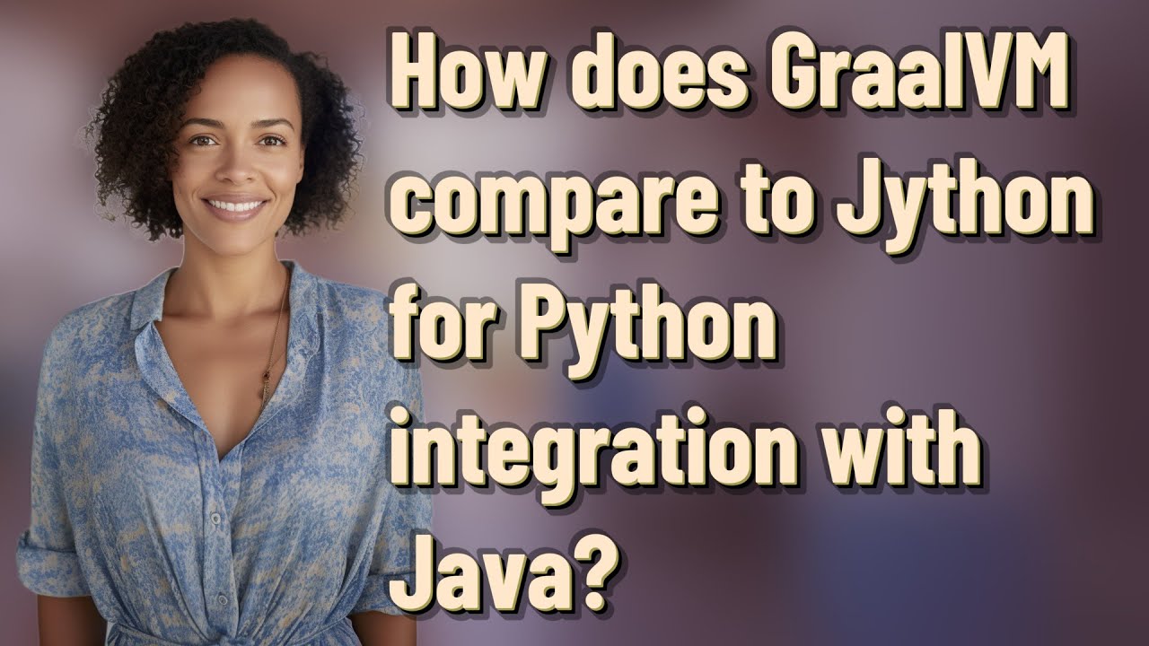 How does GraalVM compare to Jython for Python integration with Java?