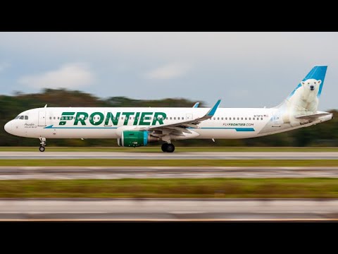 Frontier Flight 2529 | Orlando --- Detroit | A321 |Frontier Airline Ops | A Pilot's Life Career