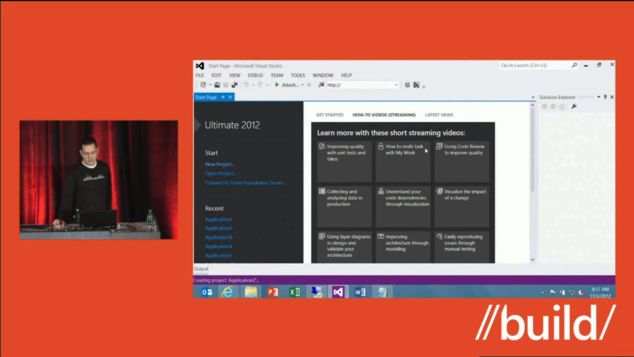 Build 2012 Building Connected Business Applications with Visual Studio LightSwitch