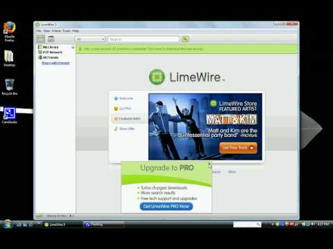 How To Download Music Using LimeWire For Free