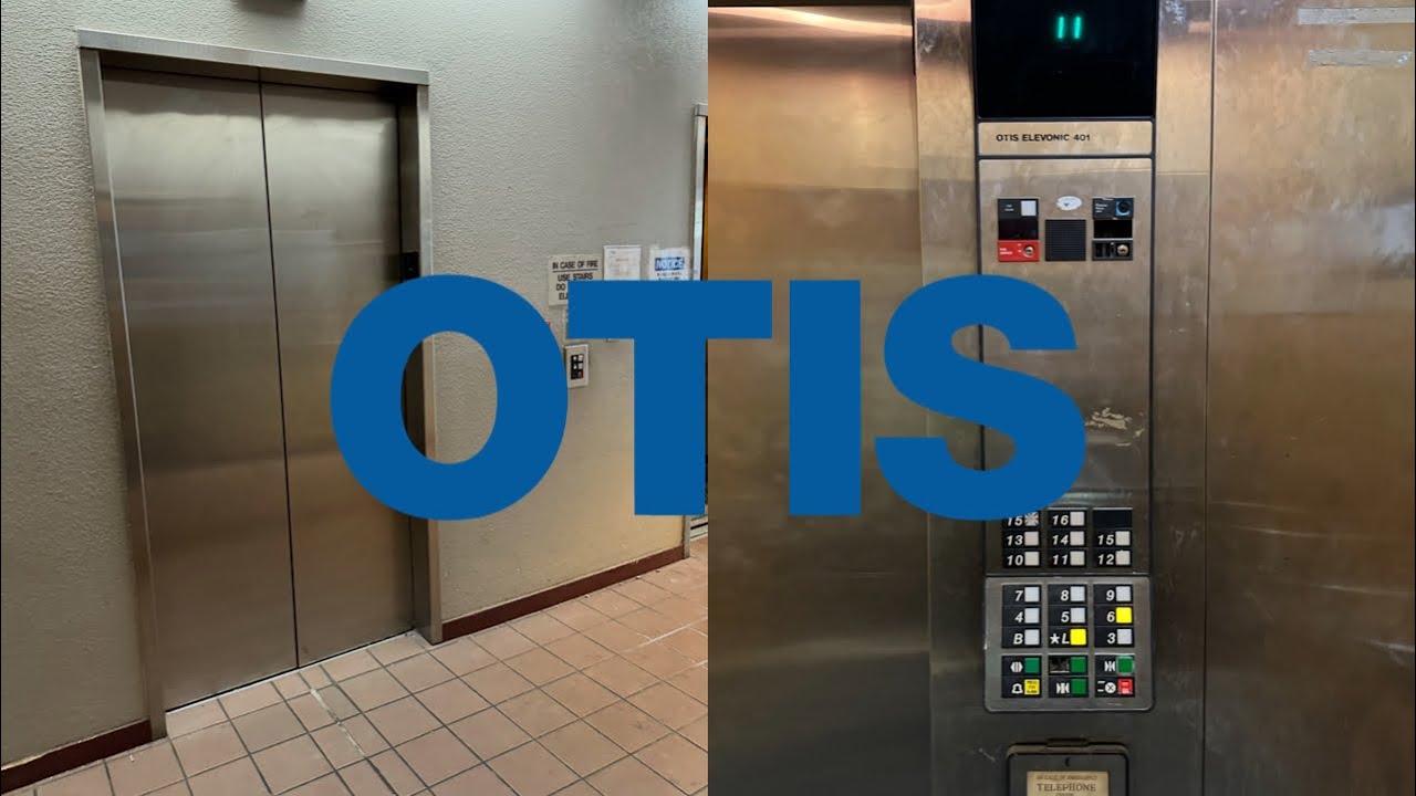 Rare Otis Elevonic 401 Traction elevators @ Undisclosed Location  - Sacramento, CA