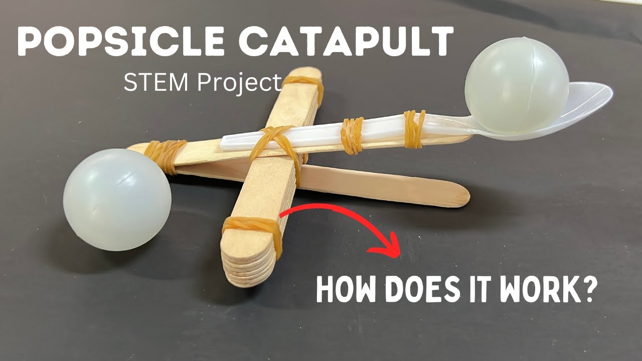 How to Make a Catapult | STEM Project | How does it work?
