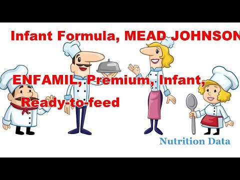 Infant Formula, MEAD JOHNSON, ENFAMIL, Premium, Infant, ready-to-feed - Nutrition Data