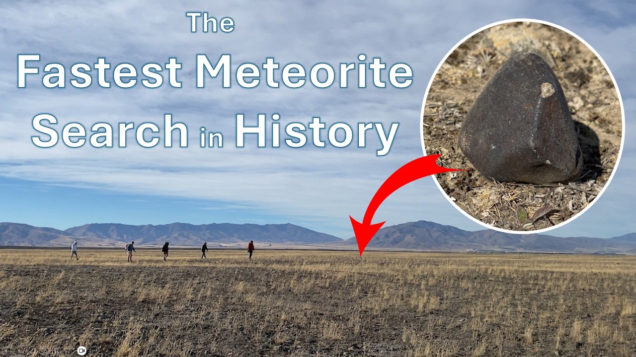 They Tracked a Meteorite and then Found It in 15 Minutes