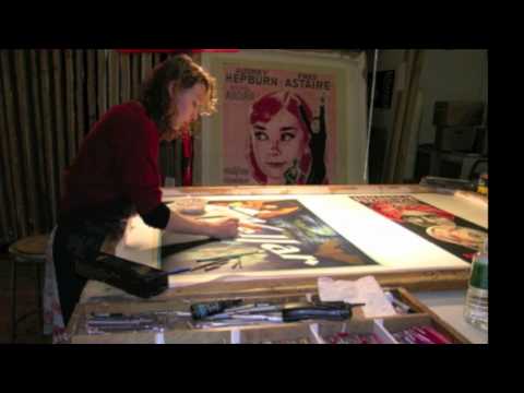 Vintage Poster Restoration Part 1 - Charles Greene III