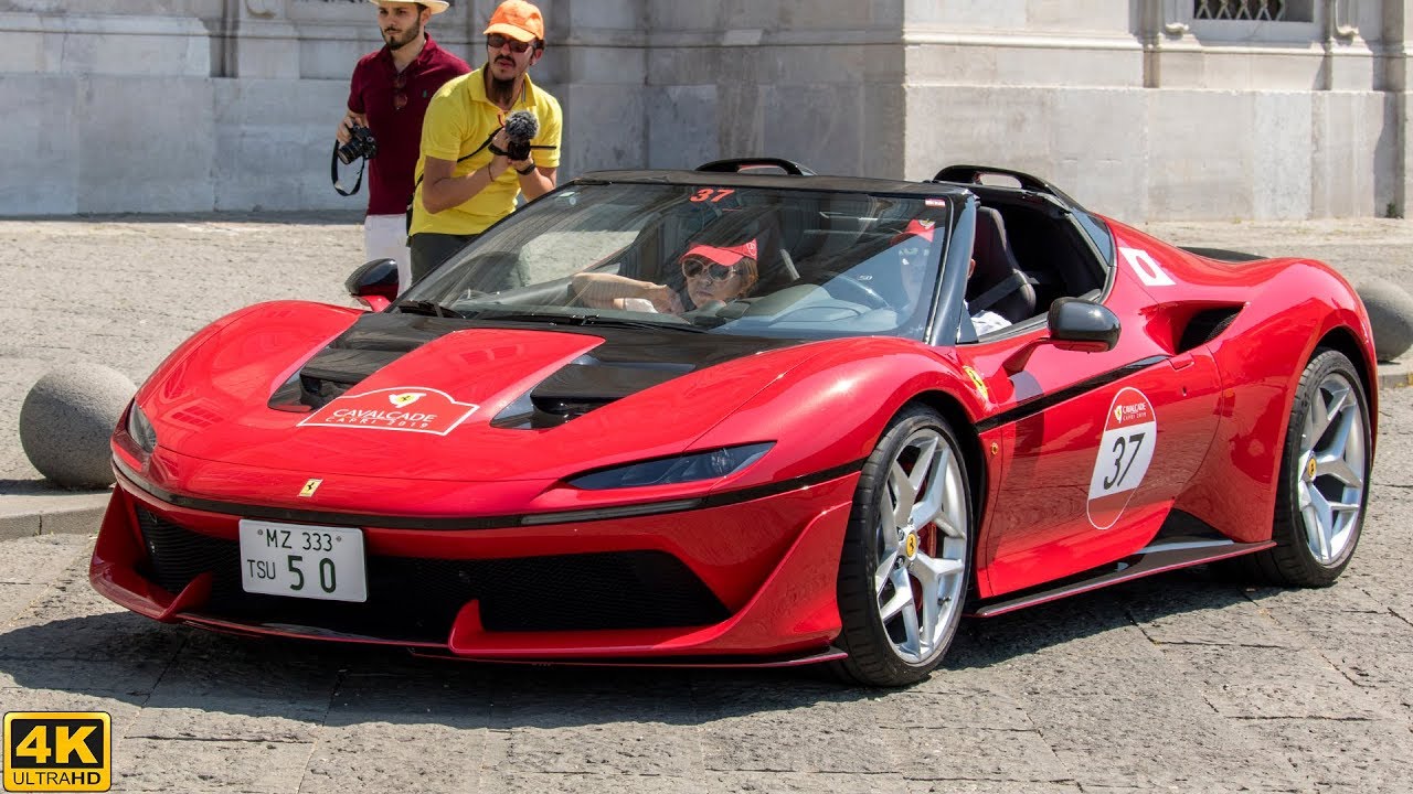 2x FERRARI J50 - OVERVIEW, driving and sound [2019 4K]