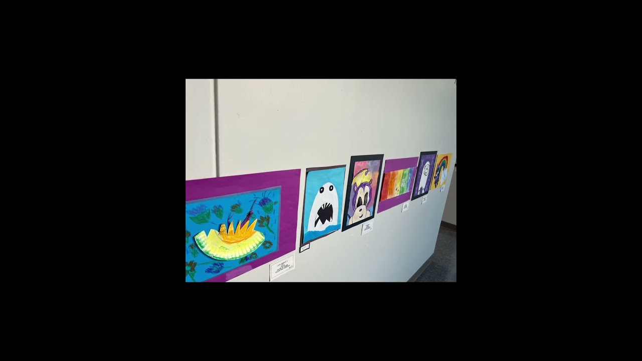 Kindergarten Art Show Wee Create 2025