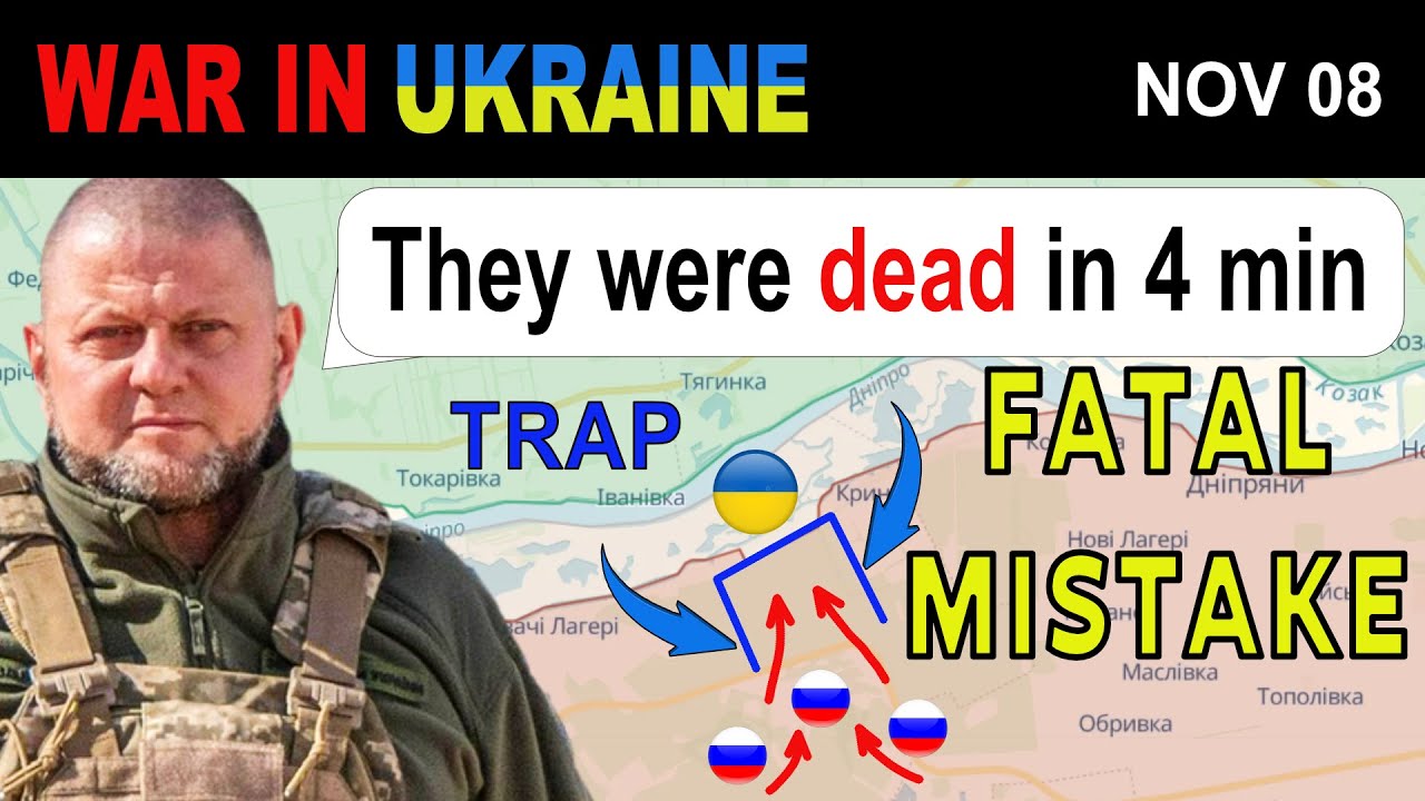 Frontline report: Ukrainians use machine gun trap to destroy Russian ...
