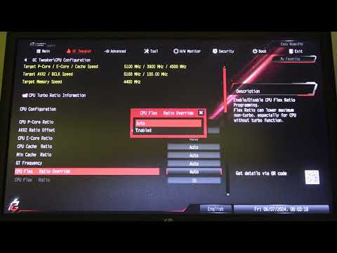 How To Manage CPU FLEX Override In Asrock B760M PG Riptide