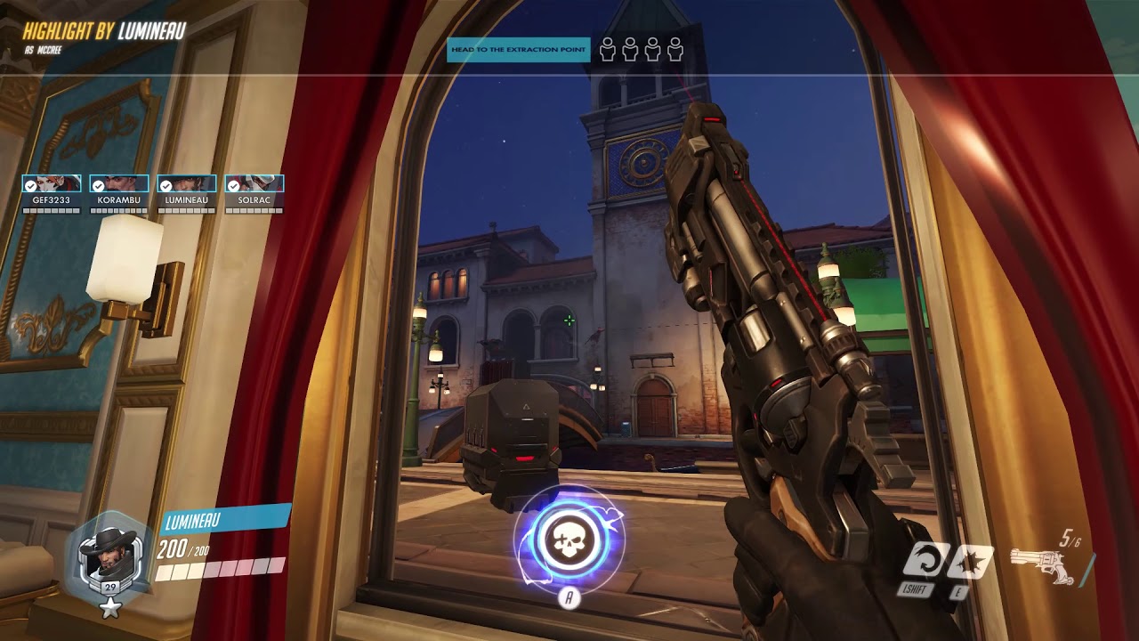 Sniper suicide Overwatch retribution