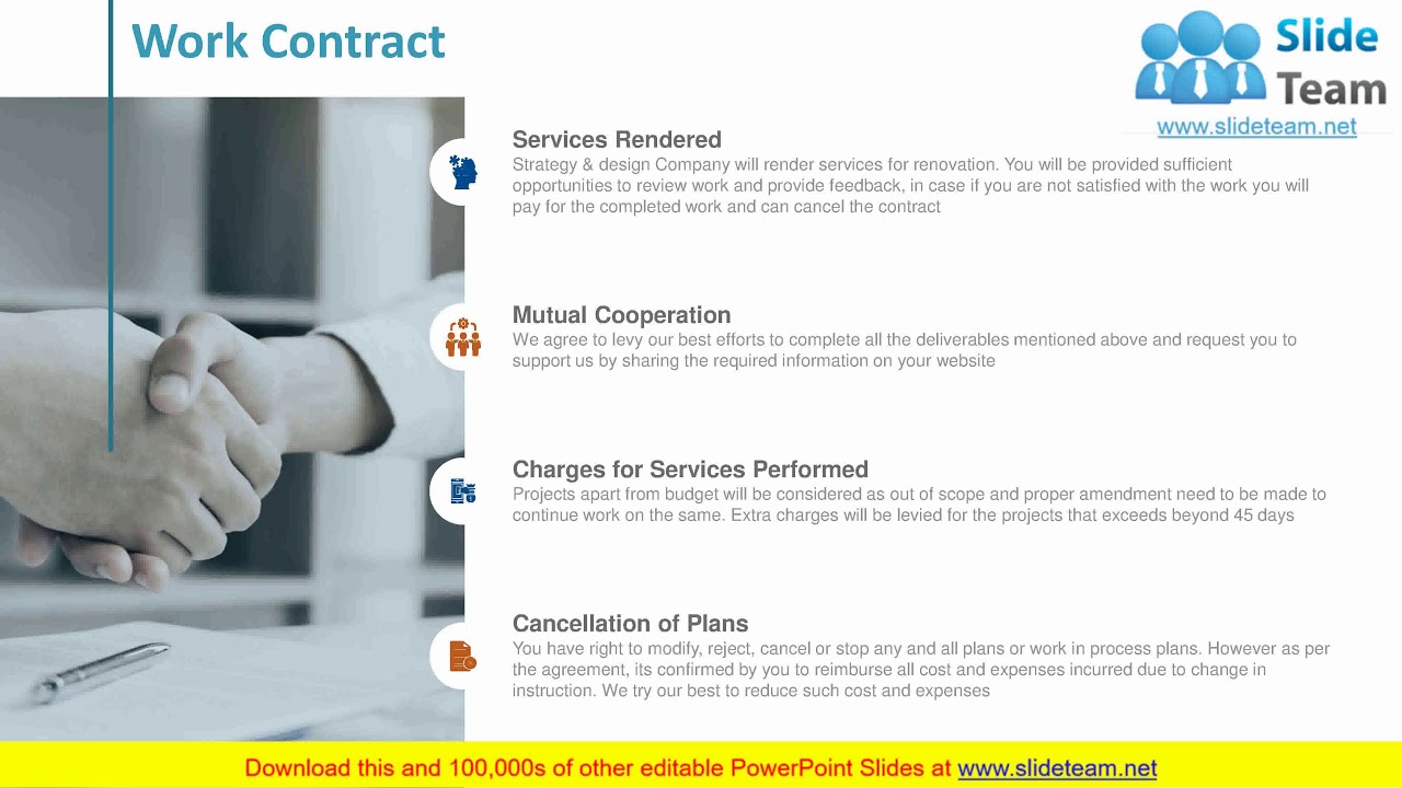 Contractor Proposal Template PowerPoint Presentation Slides