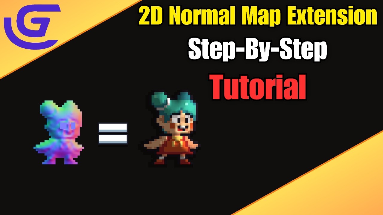 How to use 2D Normal Map Extension in GDevelop | Step-by-Step Tutorial