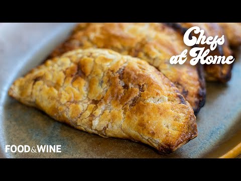 Katie Button's Savory Empanadillas With Sofrito, Tuna, Eggs, & Olives | Chefs At Home | Food & Wine