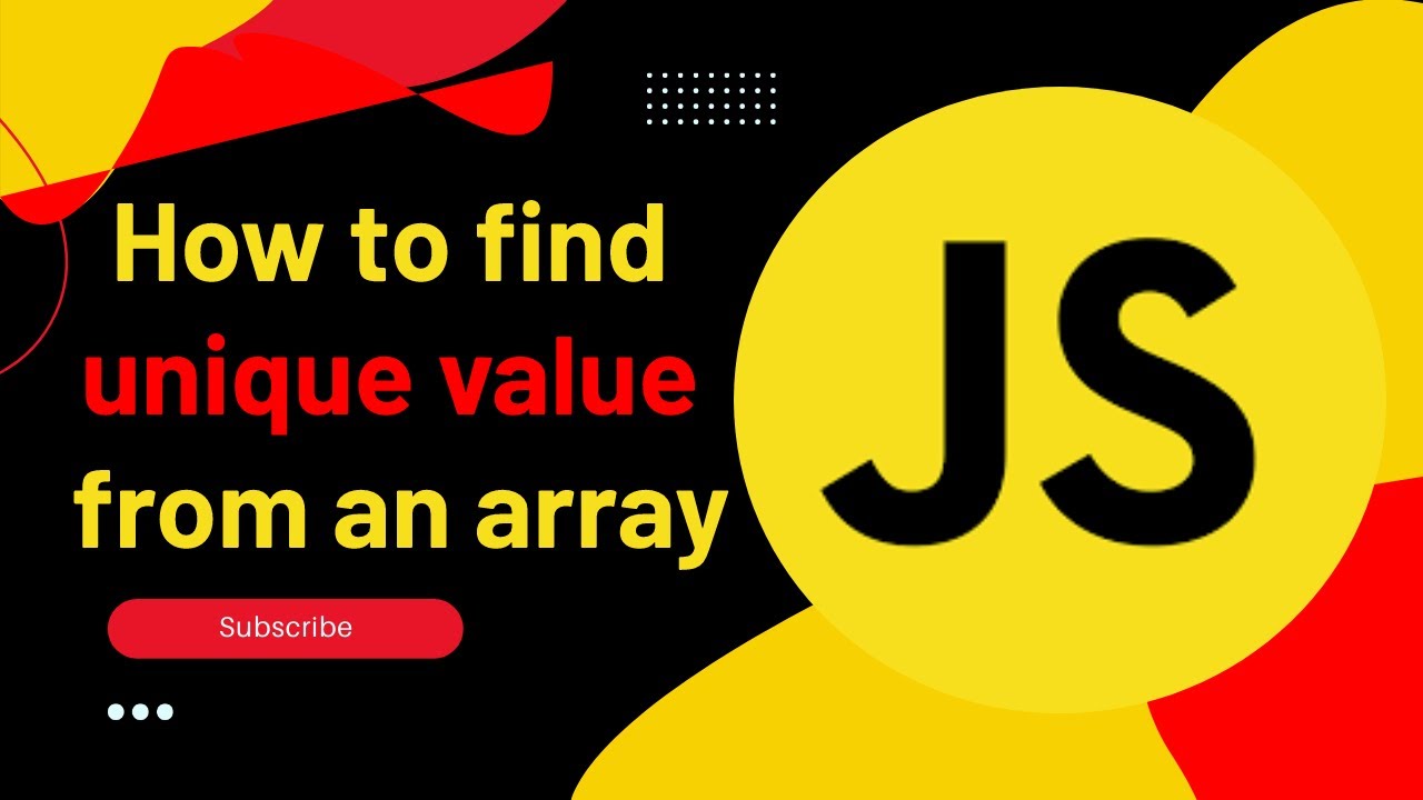 #javascript #Reactjs #angular #Nodejs How to find unique value from an array ? #3 || Javascript