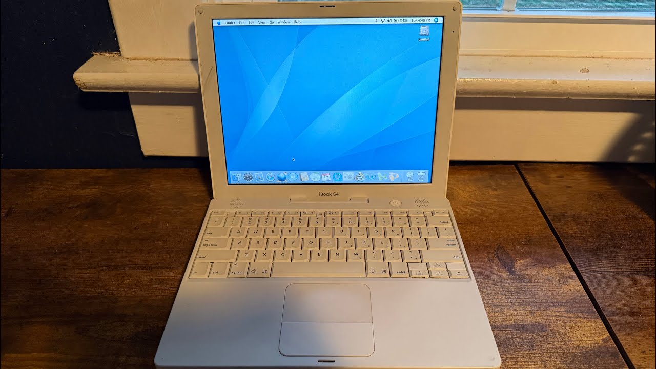 The iBook G4!