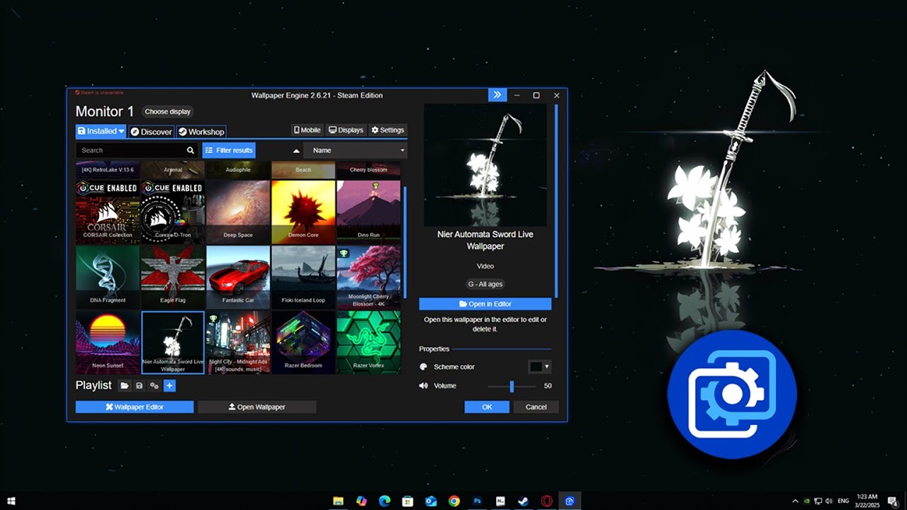 How to Create Your Own Live Wallpaper in Wallpaper Engine (Step-by-Step Tutorial)