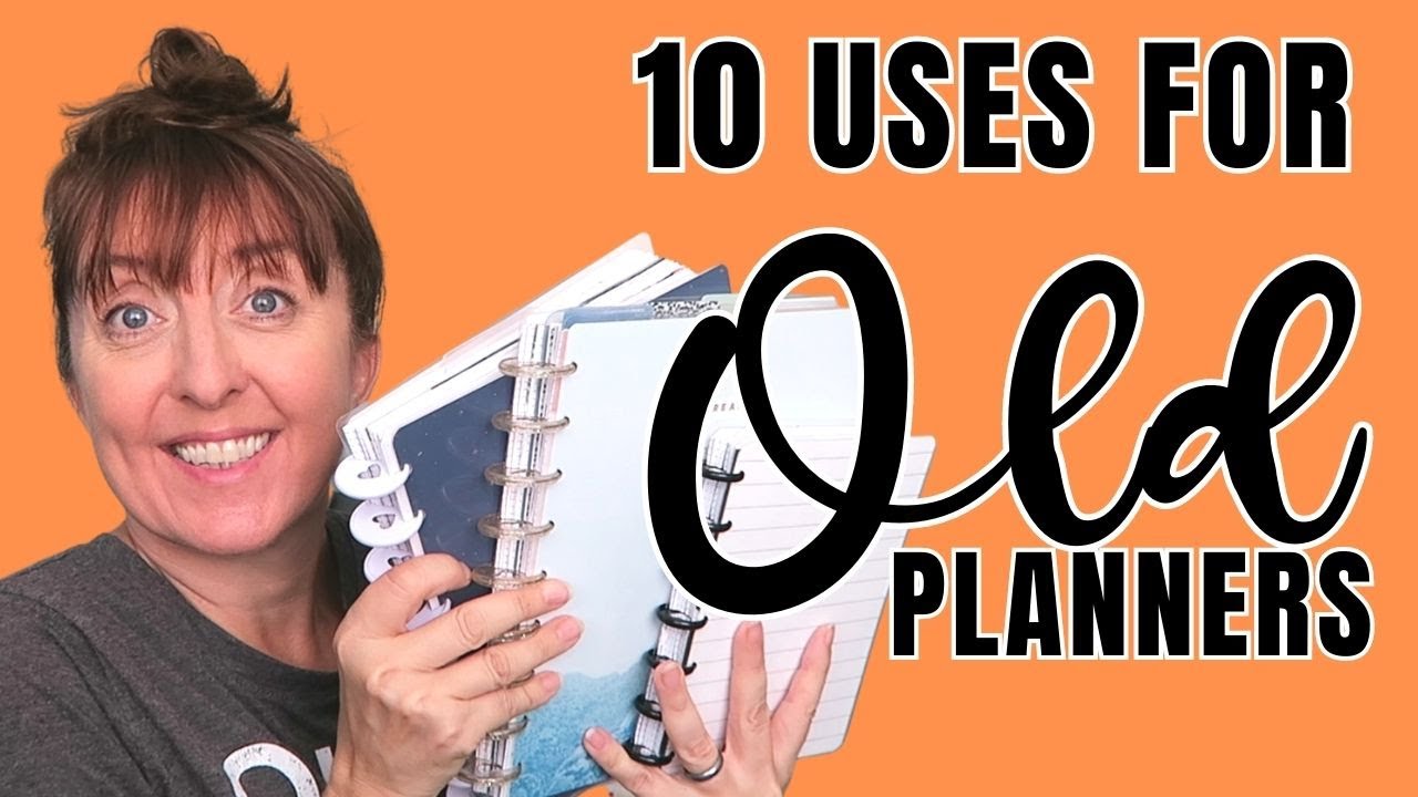 10 Ways to Use Expired Planners - How to Reuse & Repurpose Outdated Happy Planners