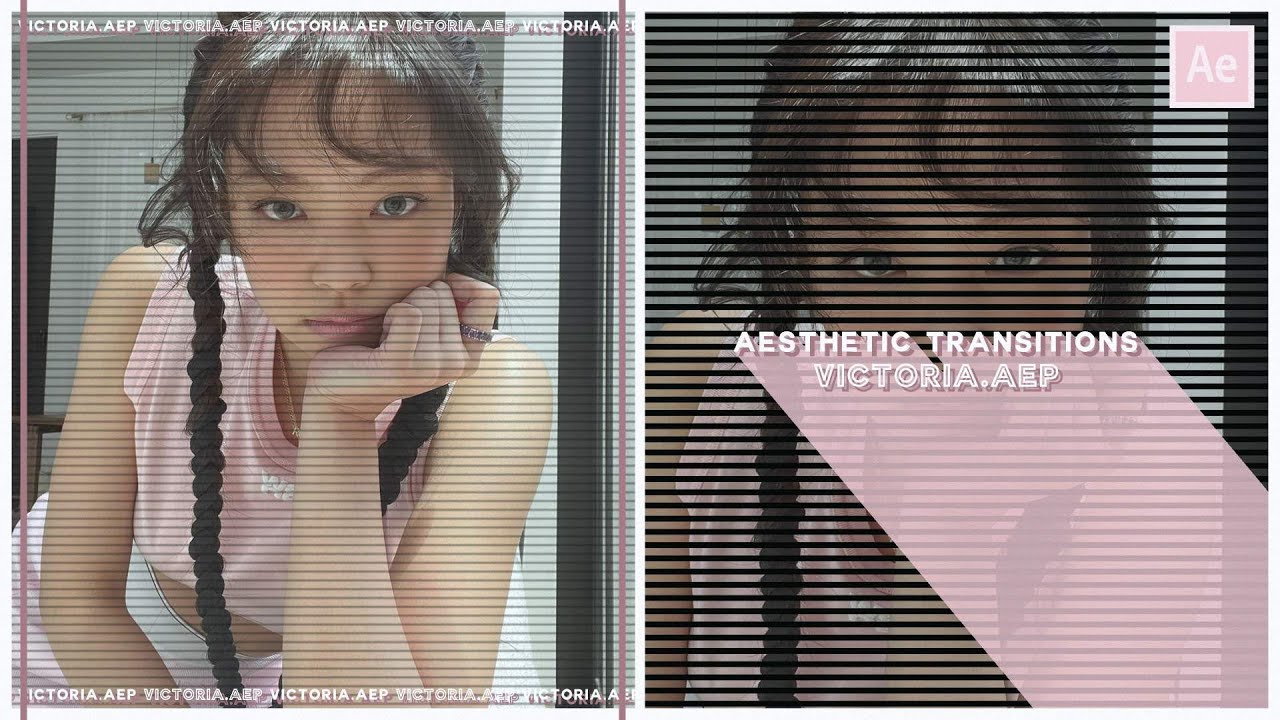8 aesthetic transitions tutorial + project file | after effects
