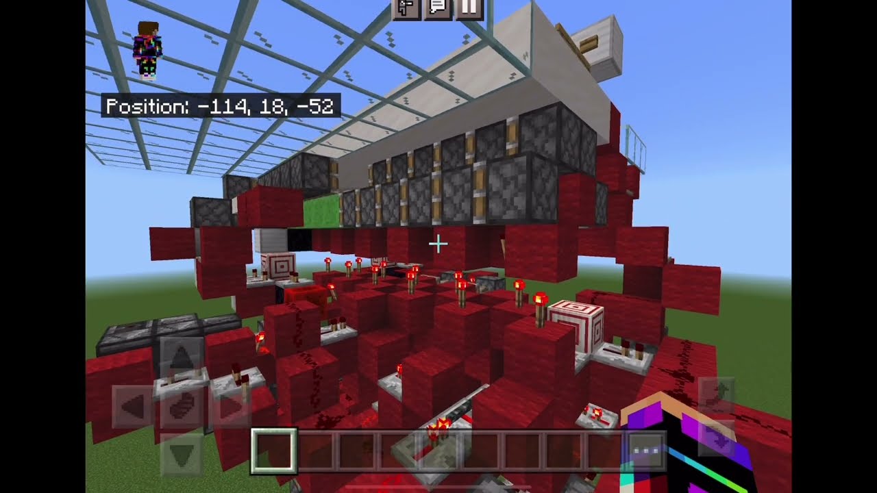 6x2 Drawbridge on Minecraft Bedrock!