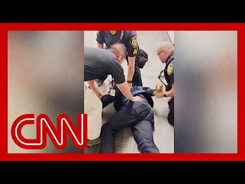 US senator forcefully removed, handcuffed at DHS event