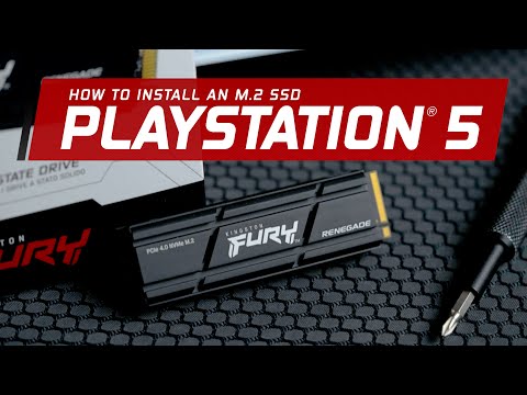 How to install an NVMe M.2 SSD in a PlayStation® 5