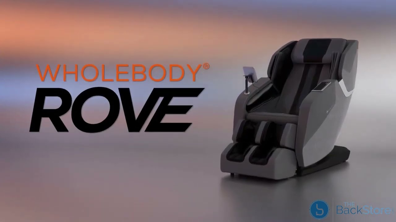 Introducing the Human Touch WholeBody ROVE Massage Chair Zero Gravity Recliner