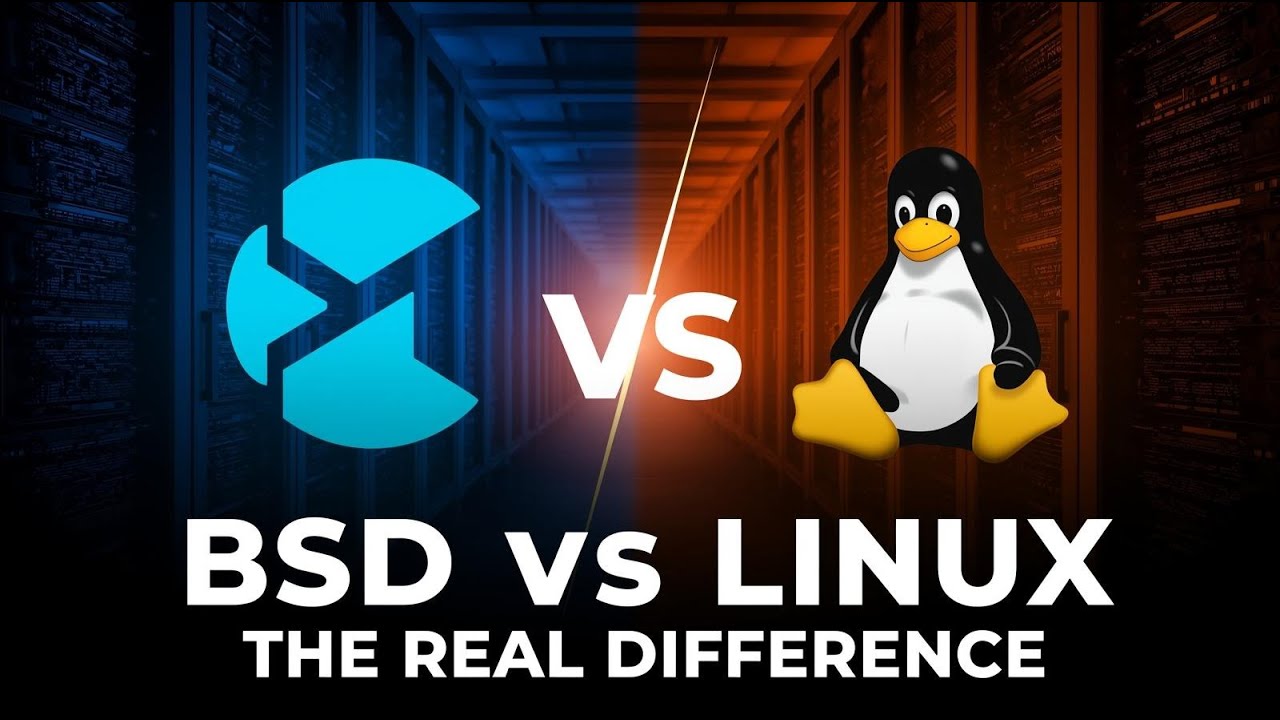 BSD vs Linux — The Real Difference Explained