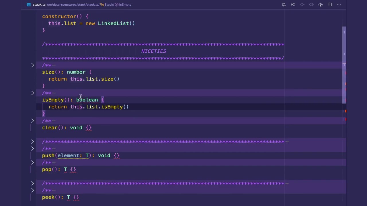 Data Structures in Typescript #8 - Stack Implementation