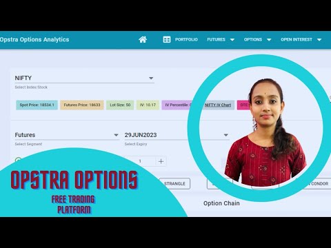 OPSTRA OPTIONS ANALYTICS (free platform for trading) 📊📈