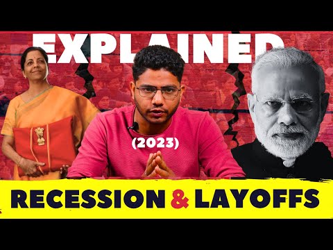 Recession in India and layoffs - Explained in Hindi || 2023