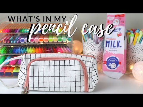 What's In My Pencil Case general vis…: English ESL video lessons