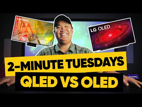 QLED vs OLED What's the Difference? | 2-Minute Tuesdays