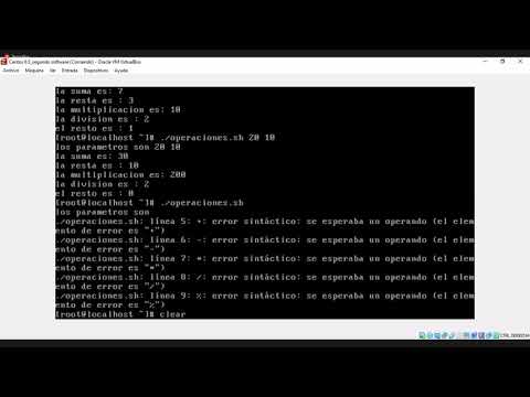 Ejercicios de Shell Scripts en Linux