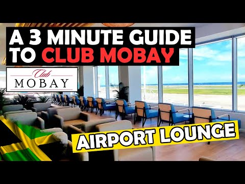 A QUICK GUIDE to Club Mobay Lounge in Montego Airport, Jamaica | MBJ