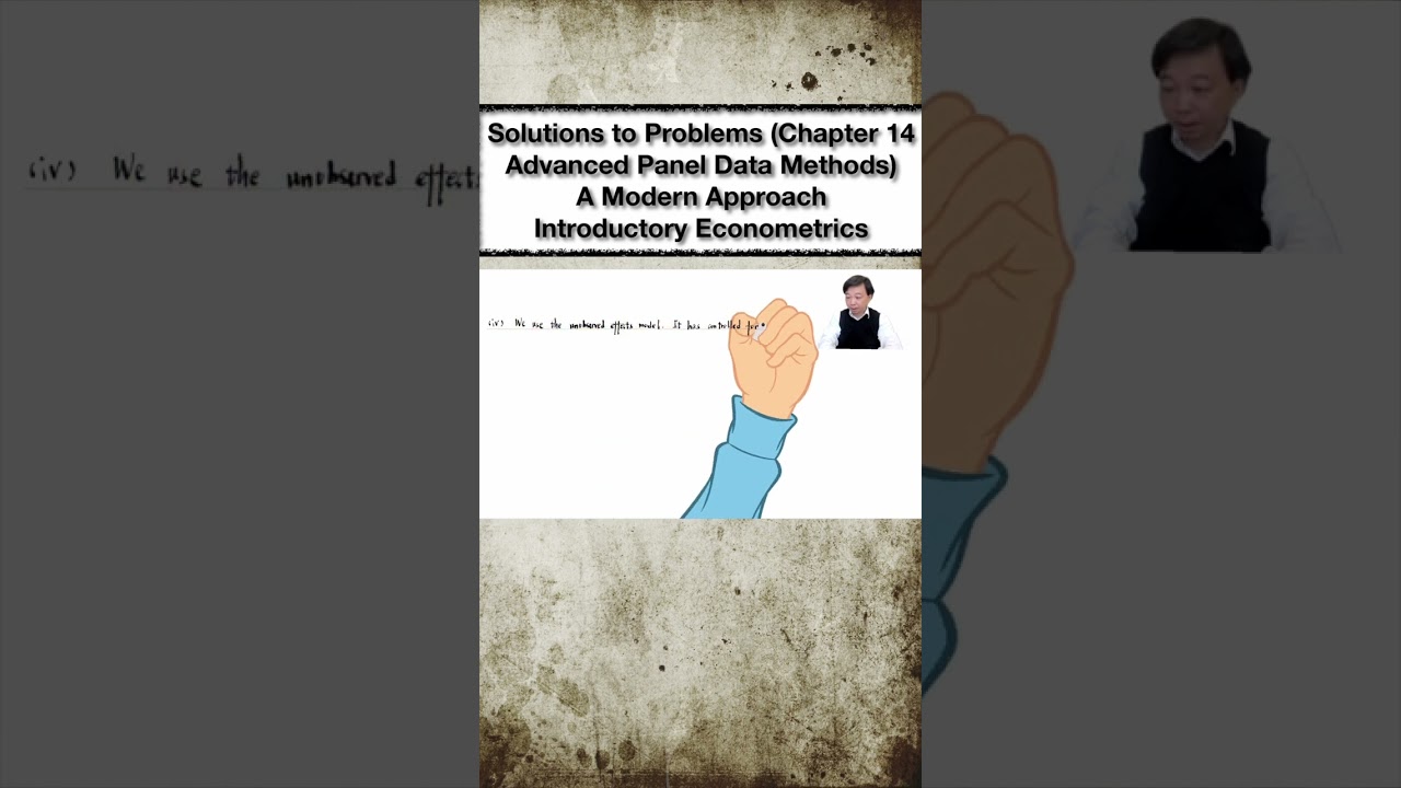 Solutions to Problems (Chapter 14) | A Modern Approach 7th Edition |  Introductory Econometrics