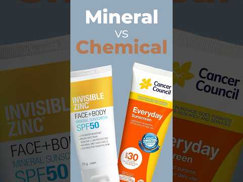 Chemical VS Mineral SUNSCREENS