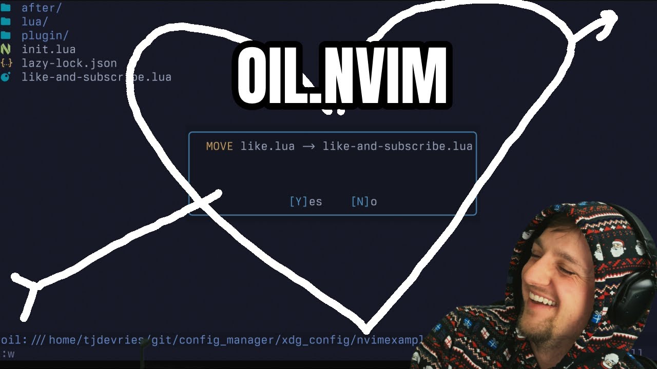 FILETREES ARE BAD BUT OIL NVIM IS GOOD